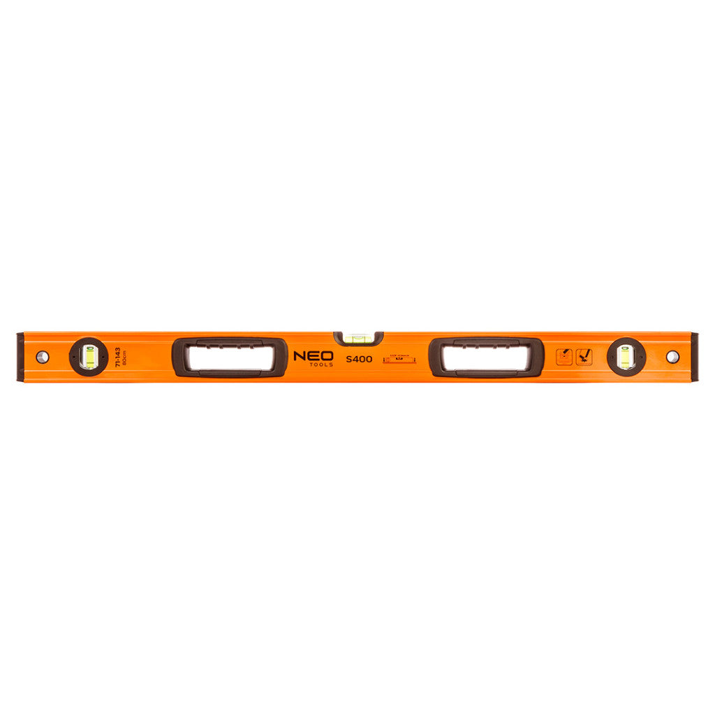 NEO TOOLS Vízmérték, alu, 3 libella, 1 fogantyú, S 400, 80cm 71-143 ...
