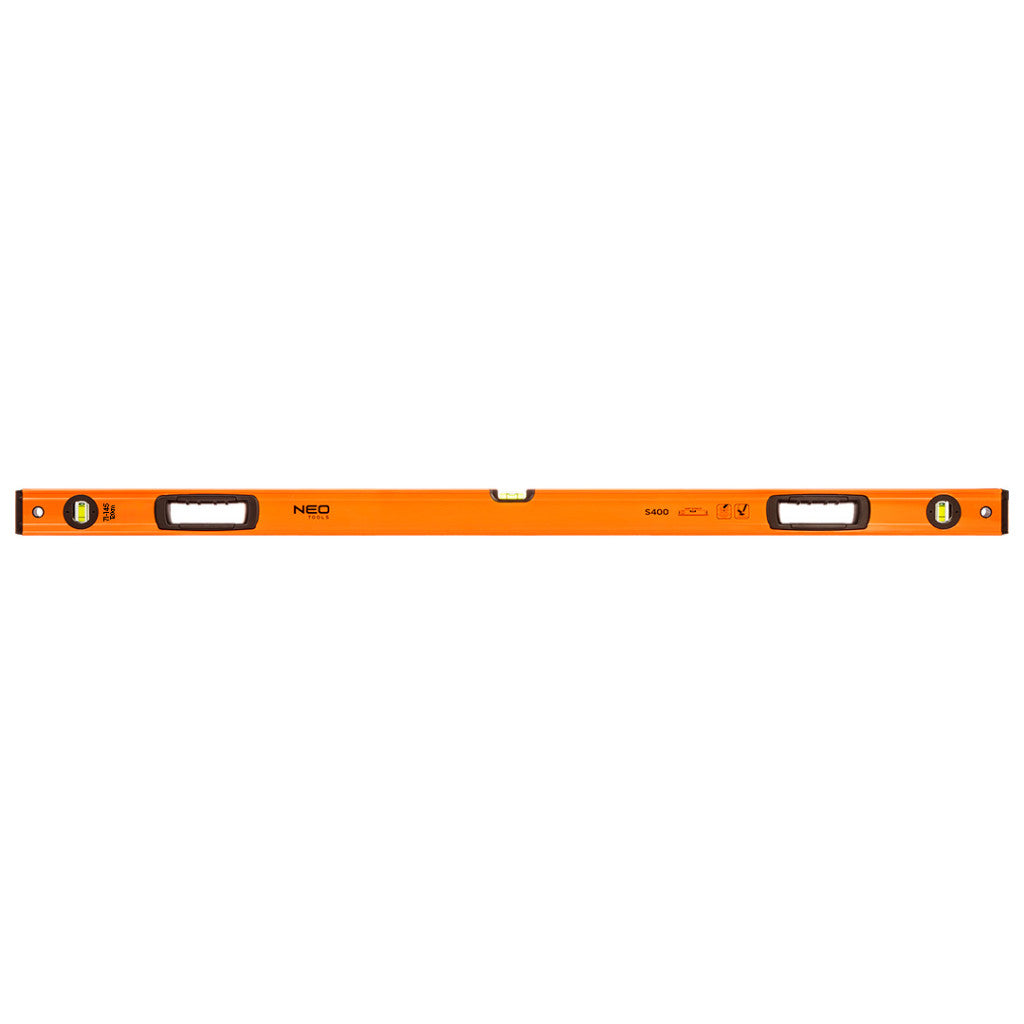 NEO TOOLS Vízmérték, alu, 3 libella, 1 fogantyú, S 400, 120cm 71-145 ...