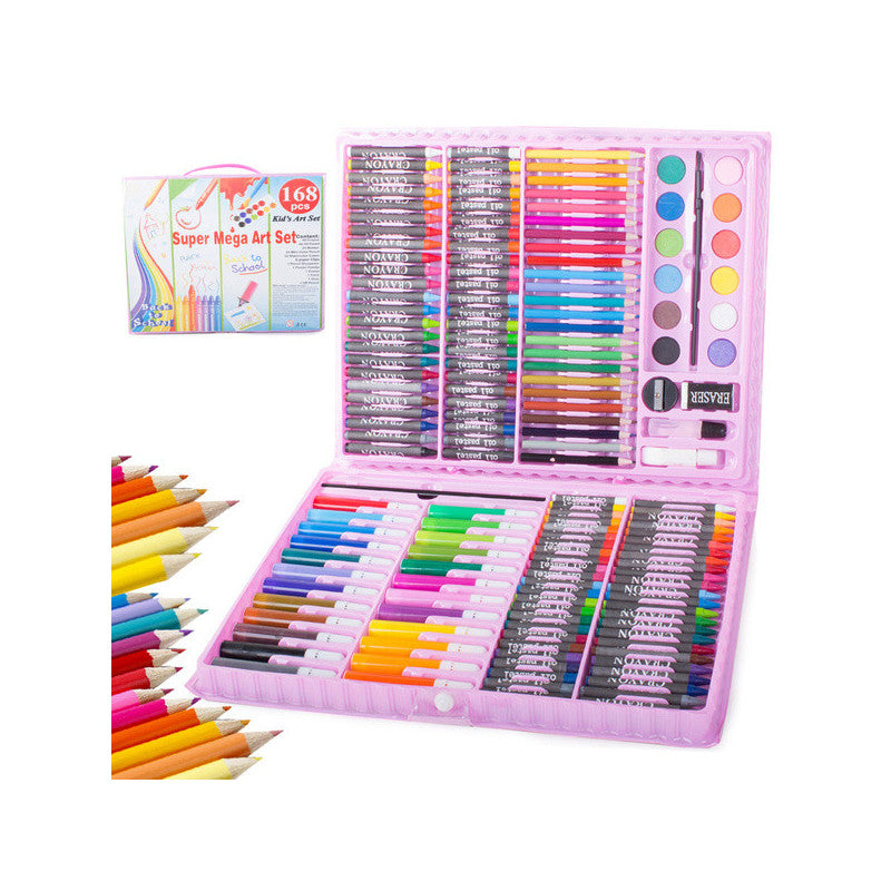 Művész készlet festőkocsi 168 db-ral – NapiKütyü