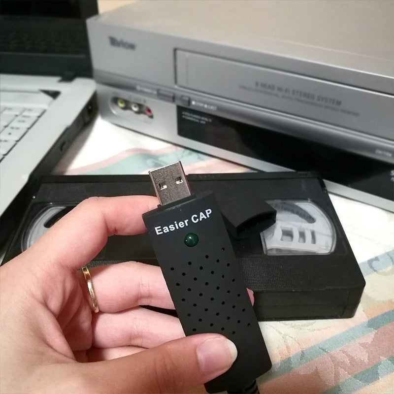 Easycap Usb Videó, VHS, Digitalizáló Adapter, Szoftverrel Együtt ...