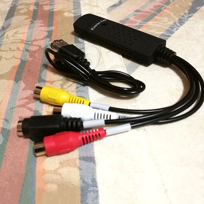 Easycap Usb Videó, VHS, Digitalizáló Adapter, Szoftverrel Együtt ...