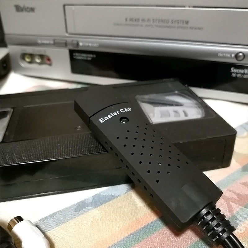 Easycap Usb Videó, VHS, Digitalizáló Adapter, Szoftverrel Együtt ...